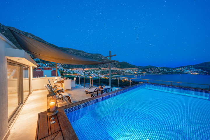 Mavisu Luna Penthouse Seaview Private Pool ,Kalkan - Kalkan