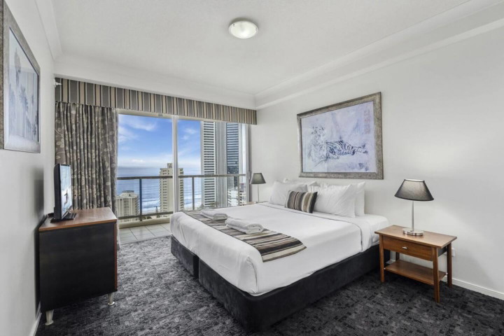 Chevron Renaissance 22 Fl 3 Bdrm Ocean View Tram - Surfers Paradise