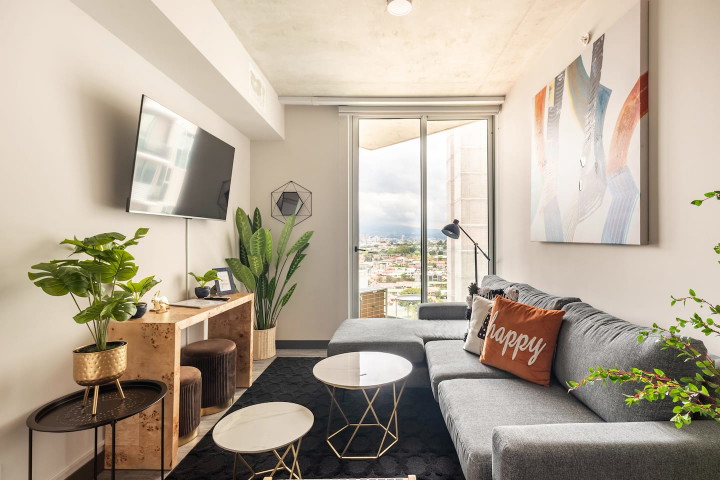 Appartement Moderne Au 17e éTage Sabana Park Climatisation Parking Gratuit - San José