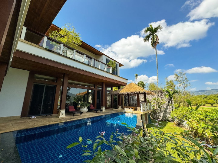 *4 Bed Pool * Golf * Lake View * Ntflx * Family* - Phuket
