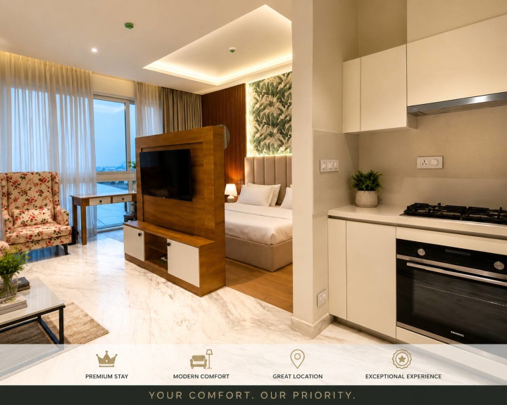 Luxurystudio@leela Residence Near Airport& Manyata - Bangalore