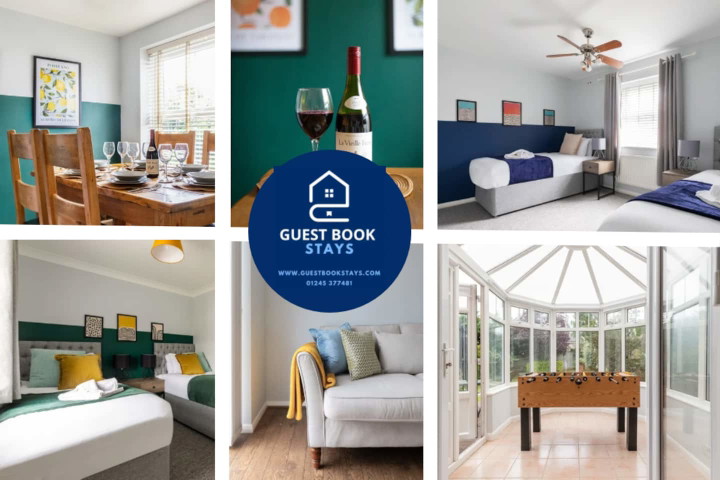 Central Home|parking |Wi-fi|garden| Table Football - Chelmsford