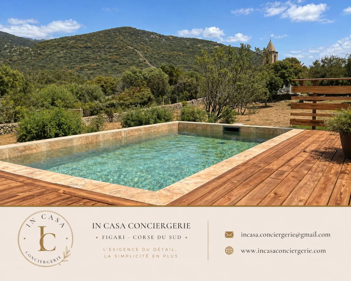 Sposata Maison En Pierre Avec Piscine Chauffée - Pianottoli-Caldarello