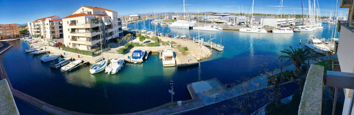 Appartement Avec 1 Chb Séparée, Vue Sur Le Port - Canet-en-Roussillon