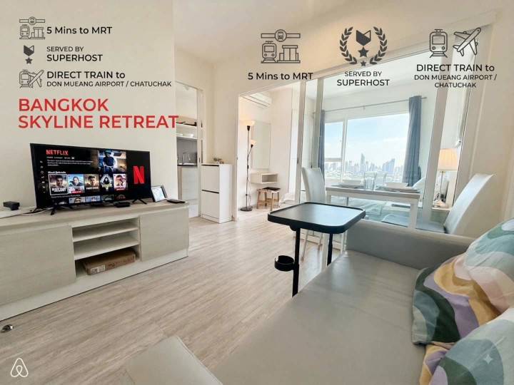 #08 | Cozy 1 Bedroom - City View - Bangkok