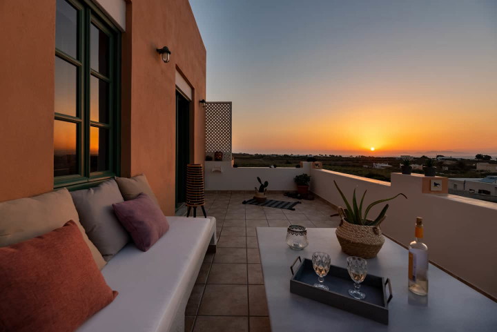 Avra Unique Sea View Studio Santorini Oia/baxedes - Santorini