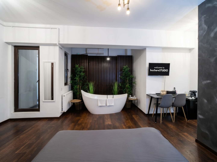 Freestanding Bathtub, King Bed Size, Spa & Pool - Bucarest