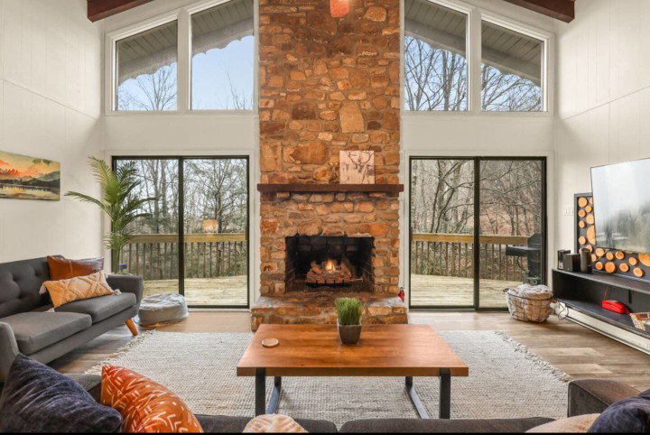 4br Chalet-a/c-new Deck! Calm Creek-quiet-2 Kings - Banner Elk, NC