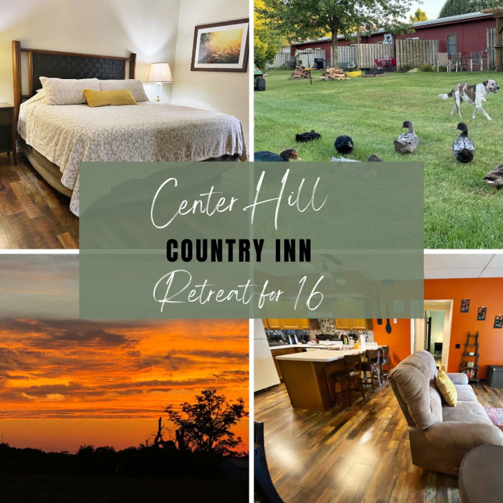 Retreat For 16 @ Center Hill Country Inn - Savanna