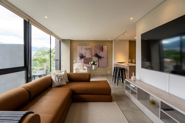 Private Apartment With View - 메데인