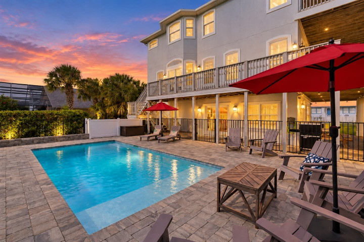 Heated Pool-ocean Views-steps To Beach - St. Augustine, FL