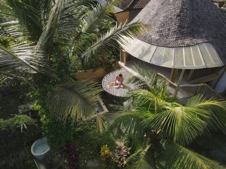 Privatebambooforestpoolfirepitsaunabreakfast - Ubud