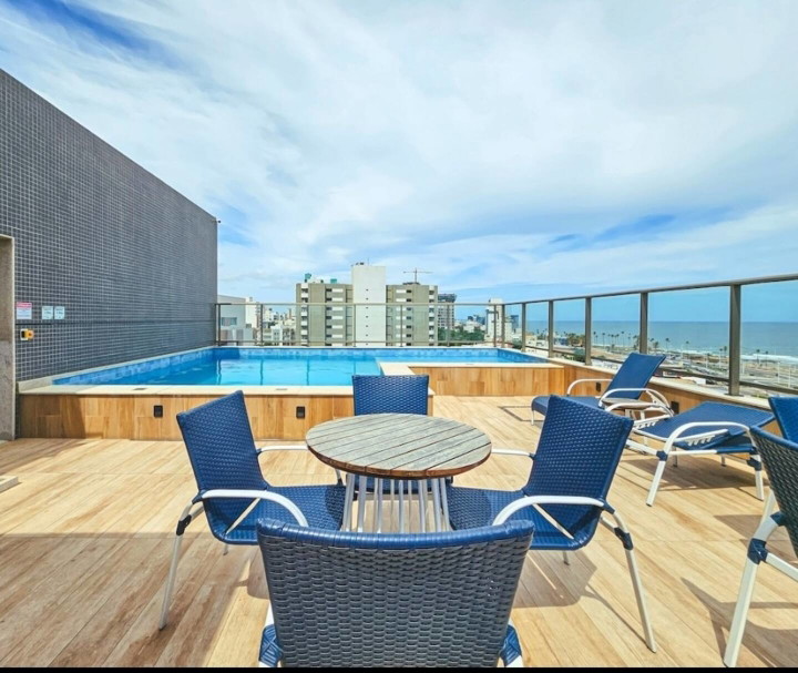 Ap 811. Beautiful Rooftop Sea View. Garage, Hairdryer - Salvador