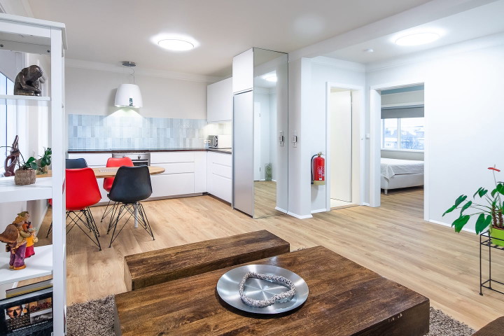 Downtown-2x2-new Design-apartment-free Parking - 雷克雅維克