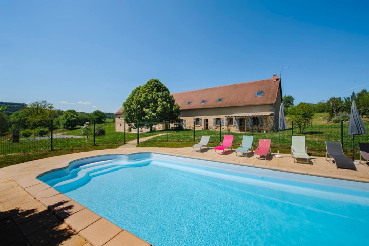 Longère 15 Personnes, Piscine, Spa, Sauna, Billard - Nièvre