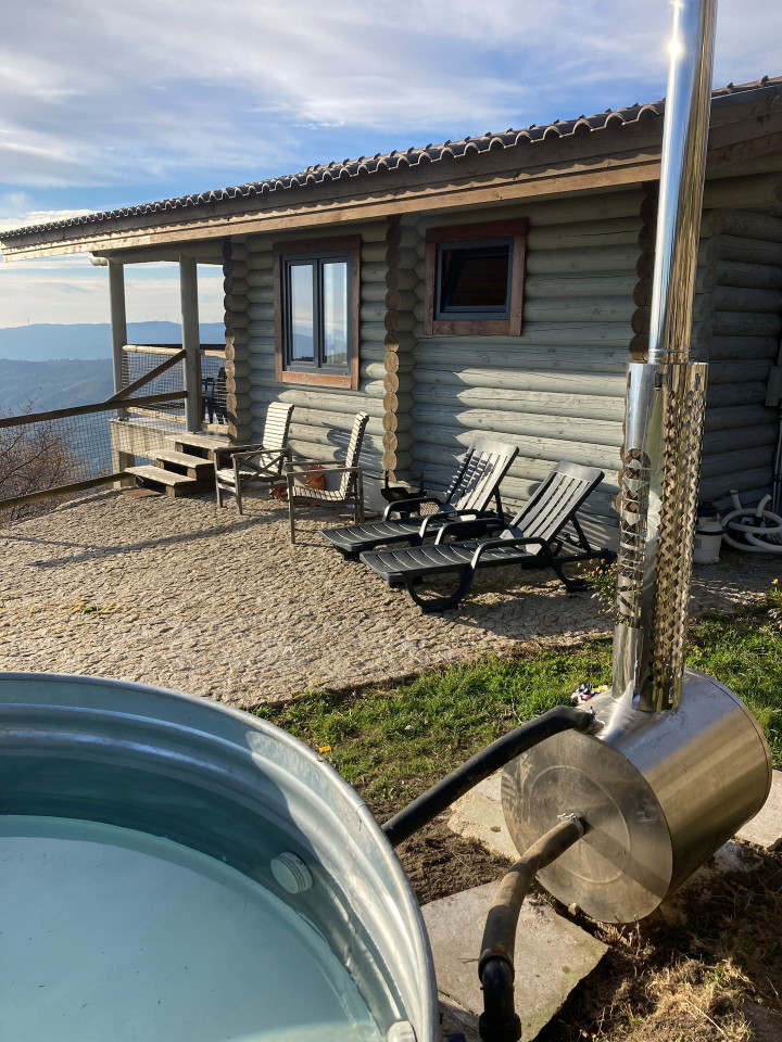 Romantic Cozy Mountain Cabin With Private Hot Tub - Cabeceiras de Basto