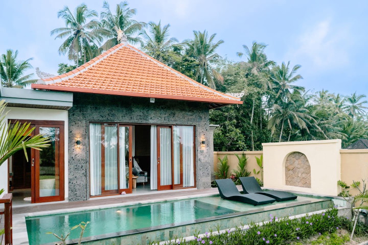 Peaceful Rice Field Villa Near Ubud | Private Pool - Bali