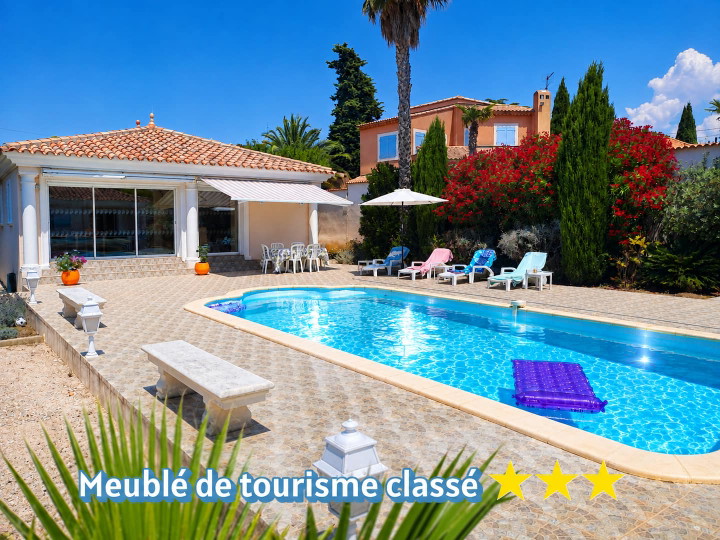 Maison 3 Chambres Piscine 5 Min à Pied De La Plage - Bandol