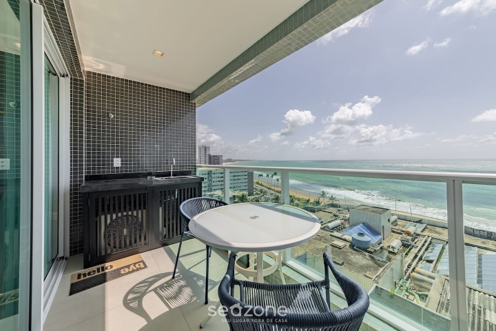 Modern W/ Sea View In Maceió Rsr0812 - Maceió