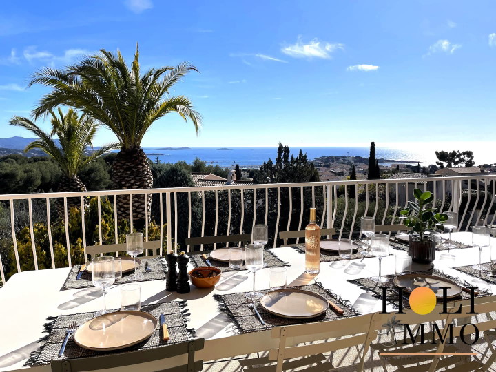 Bandol:villa Pinsons, Vue Mer Magnifique & Piscine - Bandol