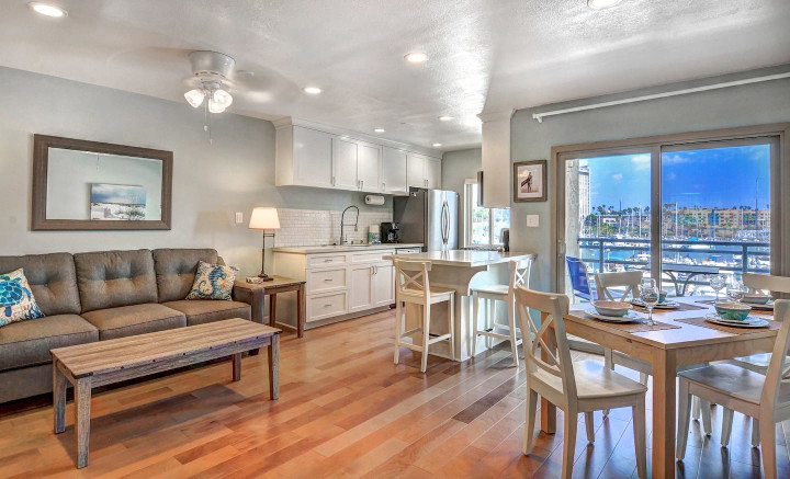 307b Steps From The Sand! Freshly Decorated With Harbor Views - Califórnia