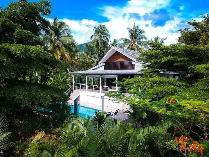 M Villa Private Pool, Garden & Badminton - Ko Pha-ngan