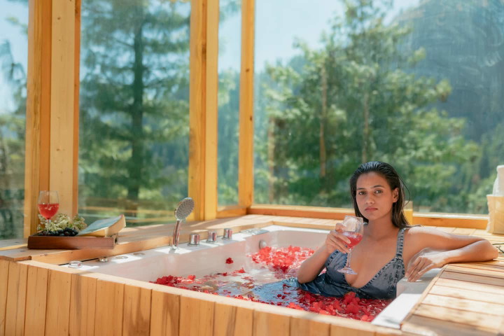 Skyheaven Jacuzzi Treehouse (Jibhi) - India