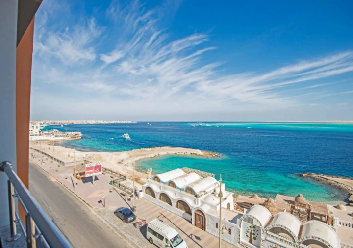 Panoramic Seaview 2br Balcony Heart Of Hurghada - Hurghada