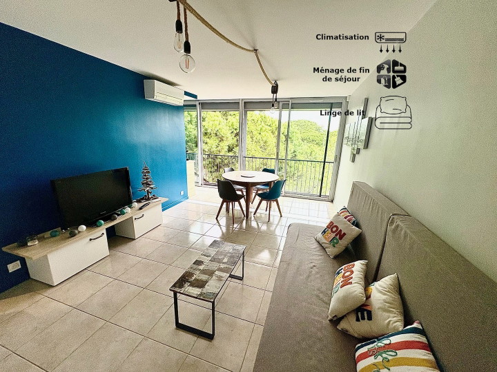 Appart Clim Bord De Mer, Ménage Et Drap Compris - Elne