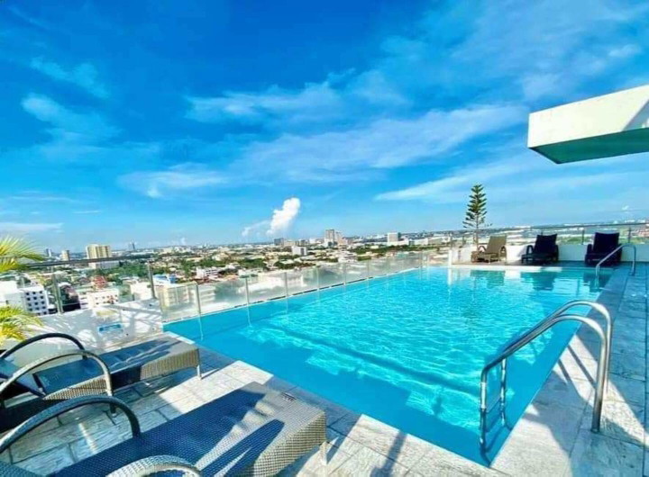 Big Corner Studio -Wi-fi/smart Tv/pool/gym/balcony - Cebu City