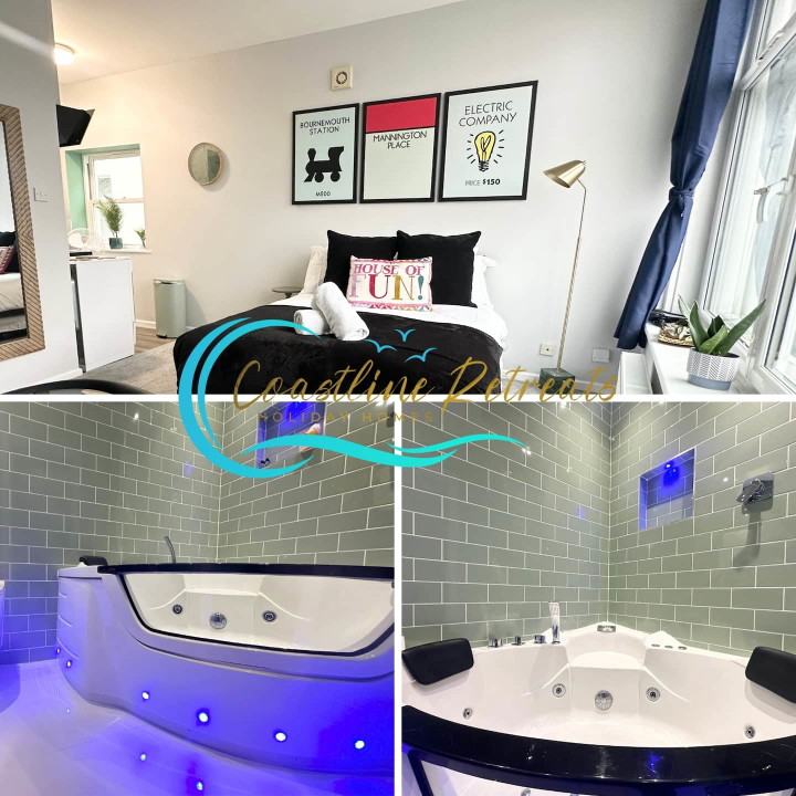 Monopoly Suite - Jacuzzi Bath - Private Kitchen - 伯恩茅斯