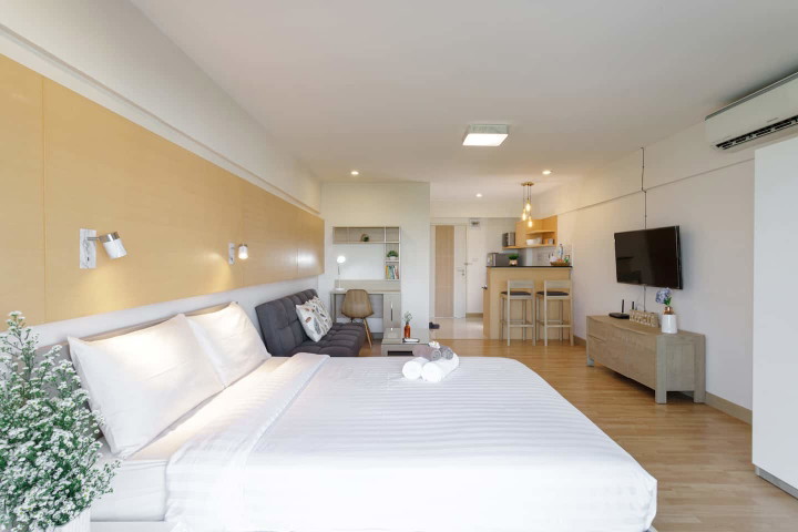 Bright & Comfy 1 Br In Nimman Area 1021-宁曼路公寓-中文房东 - Thailand