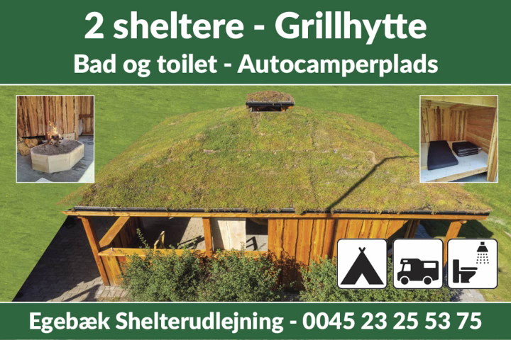 Shelter 1 - Fem Sovepladser. Bad Og Toilet. - Ribe