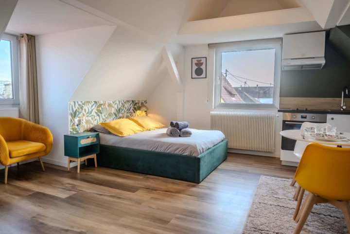Appartement Confortable 7 - Wifi Et Parking - Strasbourg - Hôpital de Hautepierre