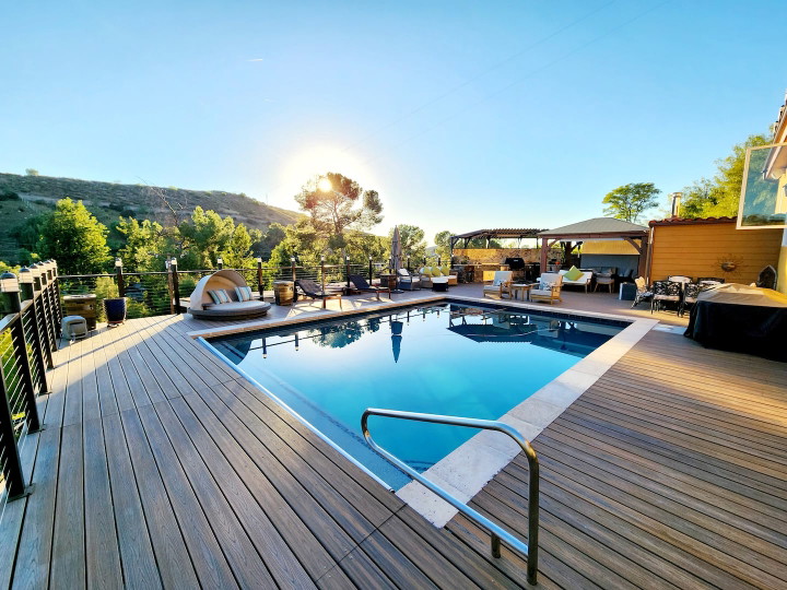 Luxury Hillside Oasis Pool, Spa, Views Sleeps 14 - Los Ángeles