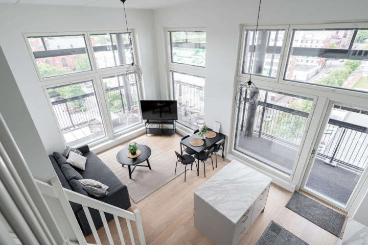 3br Loft Penthouse W/ Balcony & Sauna - Tampere