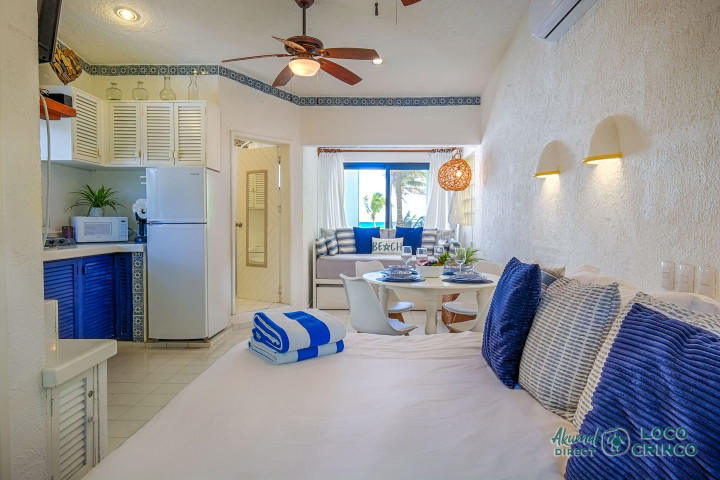 Cozy Studio With An Ocean View! Steps From Beach! - Akumal