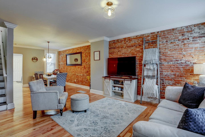 Rustic & Renovated Row Home In Downtown Lancaster - Lancaster, PA