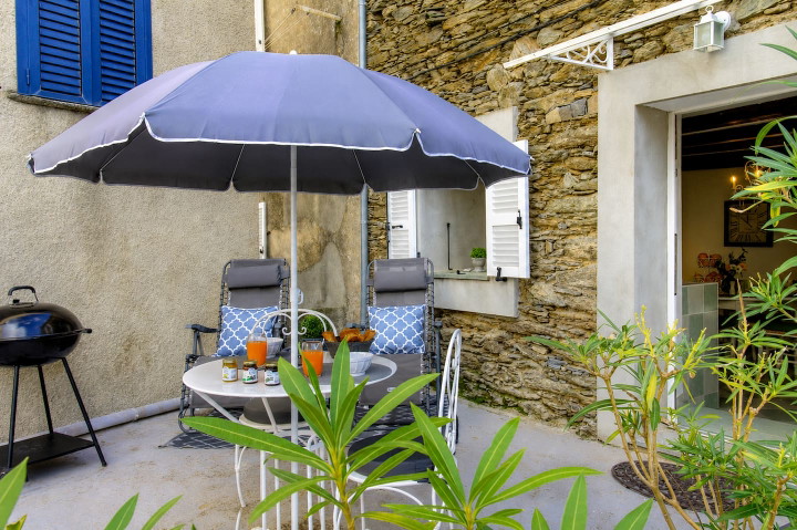Maison Entre Mer Et Montagne - Chambre Climatisée - Corsica