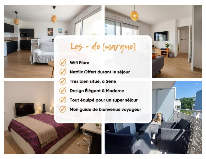 L'horizon D'aubrac Séné : Appartement T2 Terrasse - Vannes