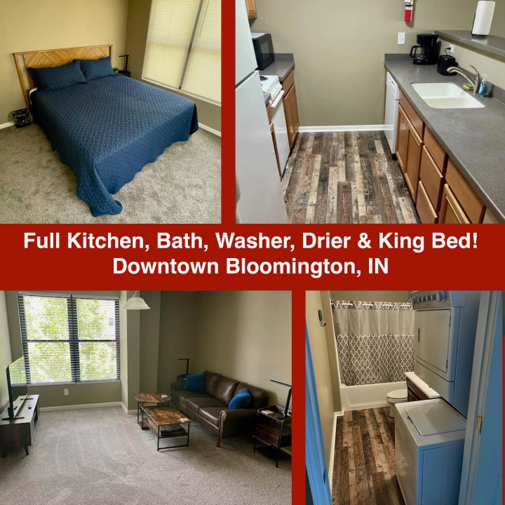 Downtown Bloomington Apartment D - Bloomington, IN