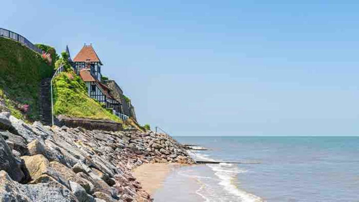 La Plage En Goguette - Villerville