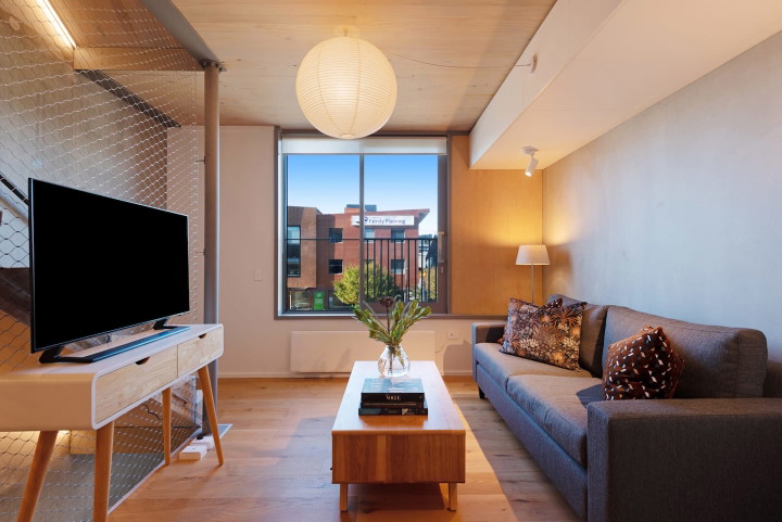 Architectural Terrace In Central City Inc Parking - Wellington, New Zealand