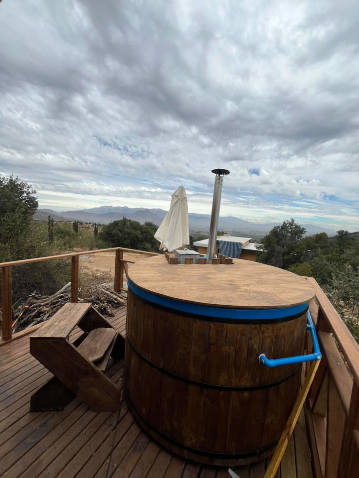 Cabaña Con Tinaja Privada En Huelquén - Buin
