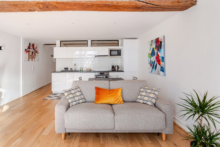 1. Apartment Paris Centre 60m2 3 Beds - 2/6 People - Les Lilas
