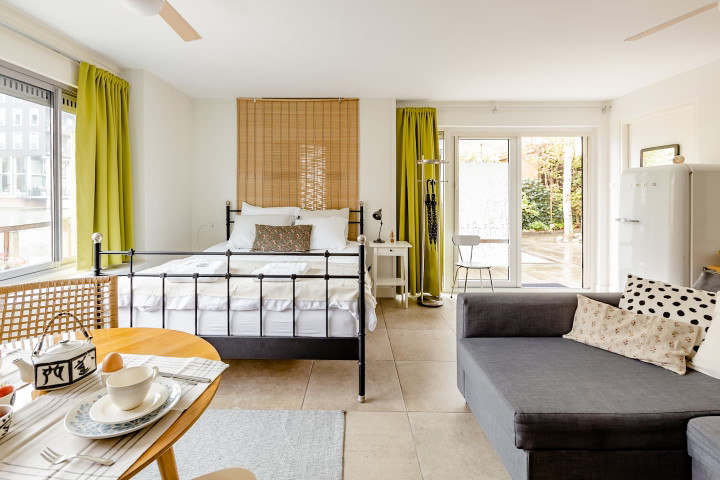 Waterfront Studio - Ac, Free Park, Private Terrace - Amsterdam