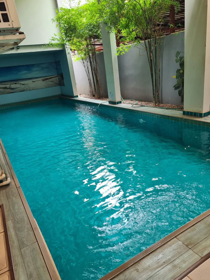 2-br (Anv) Hyper-centre, Squash, Pool, Temple View - ラオス