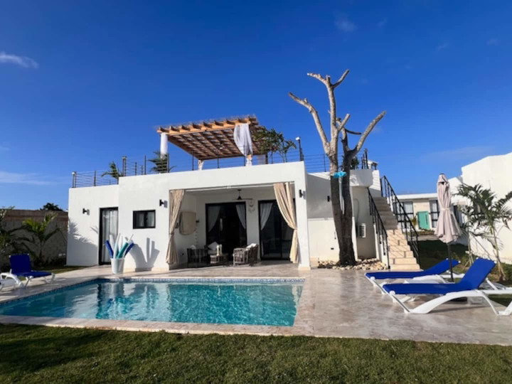 New 2 Br Villa W/pool & Rooftop - Sosúa