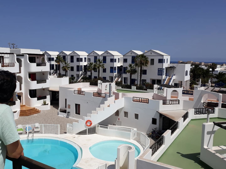 Aqua Apt. Terrace With Ocean Views & Pool - Costa Teguise