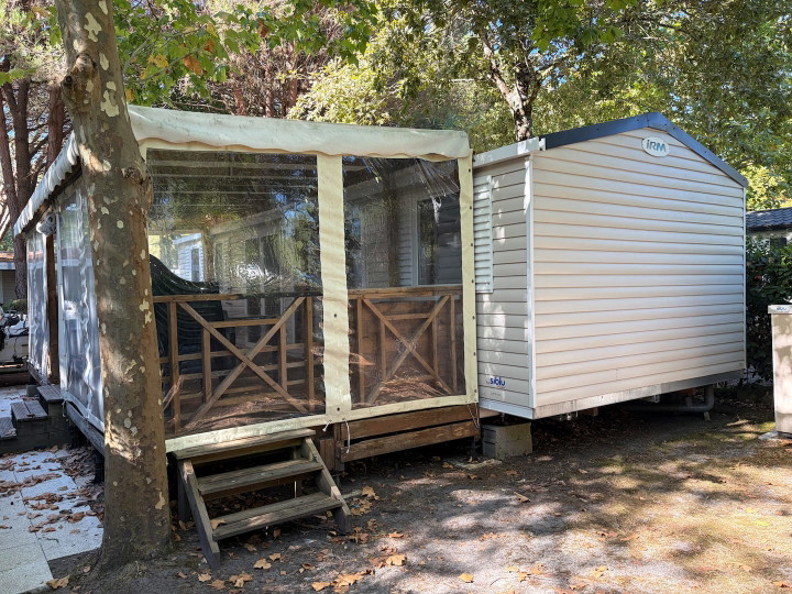 Mobile Home 8 Pers. Camping 4* Lac Privé Piscine - Gastes